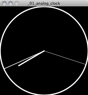yoppa org – Processingで時計を作る